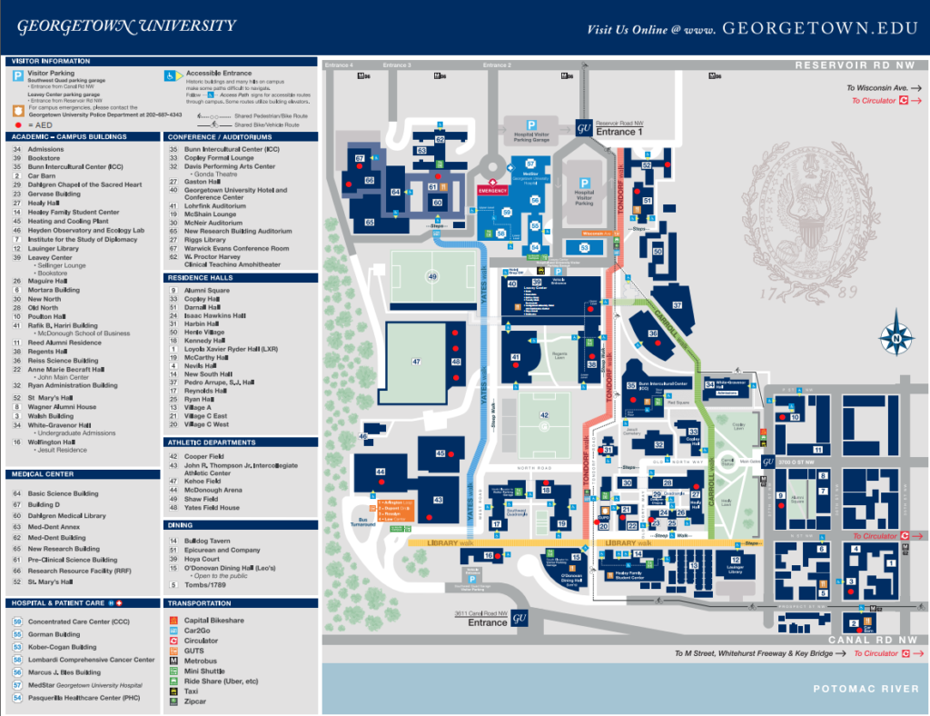 AED Program | Office of Emergency Management | Georgetown University